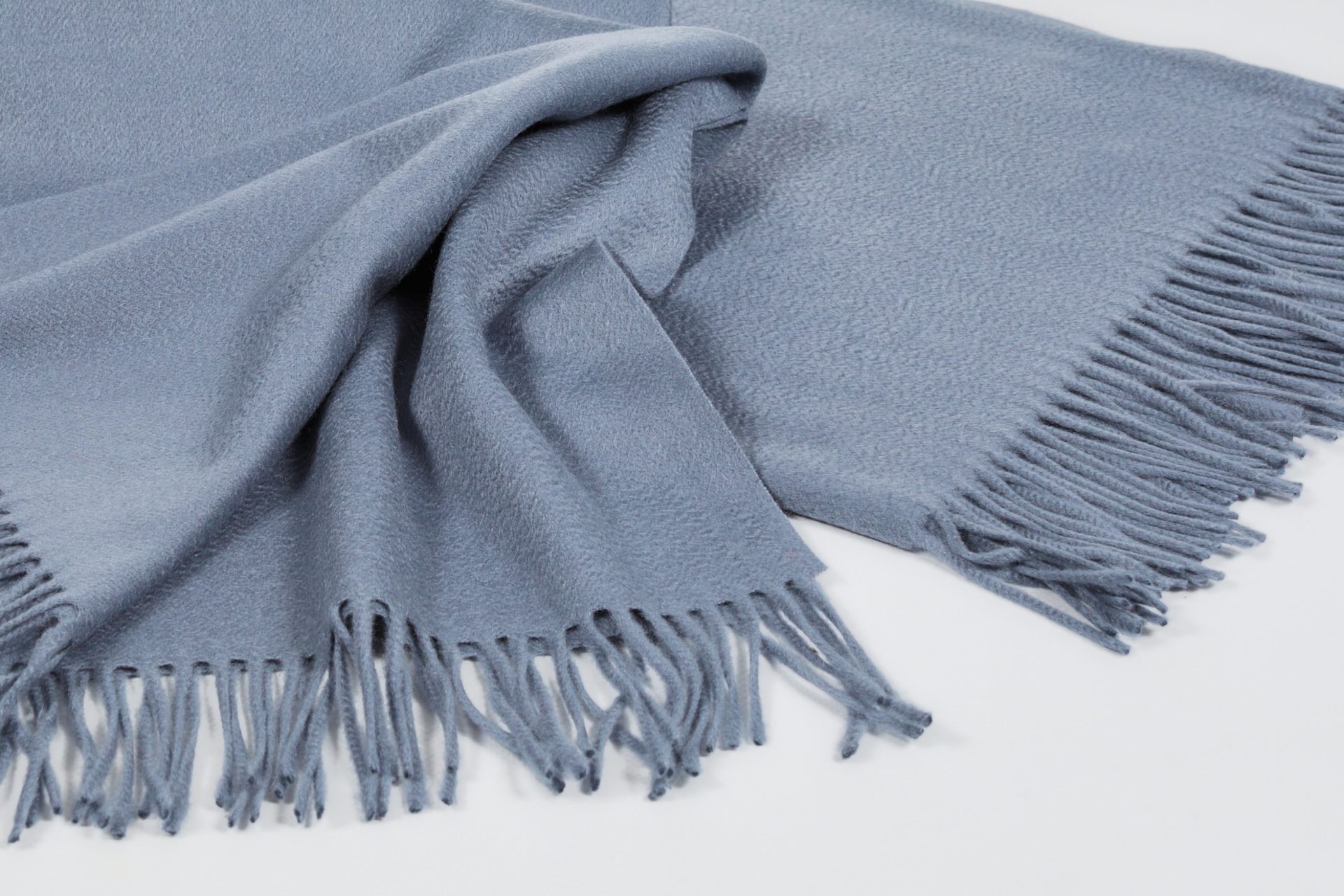 Ref. Blue Gray - Blankets - Cashmere - Mantas Ezcaray