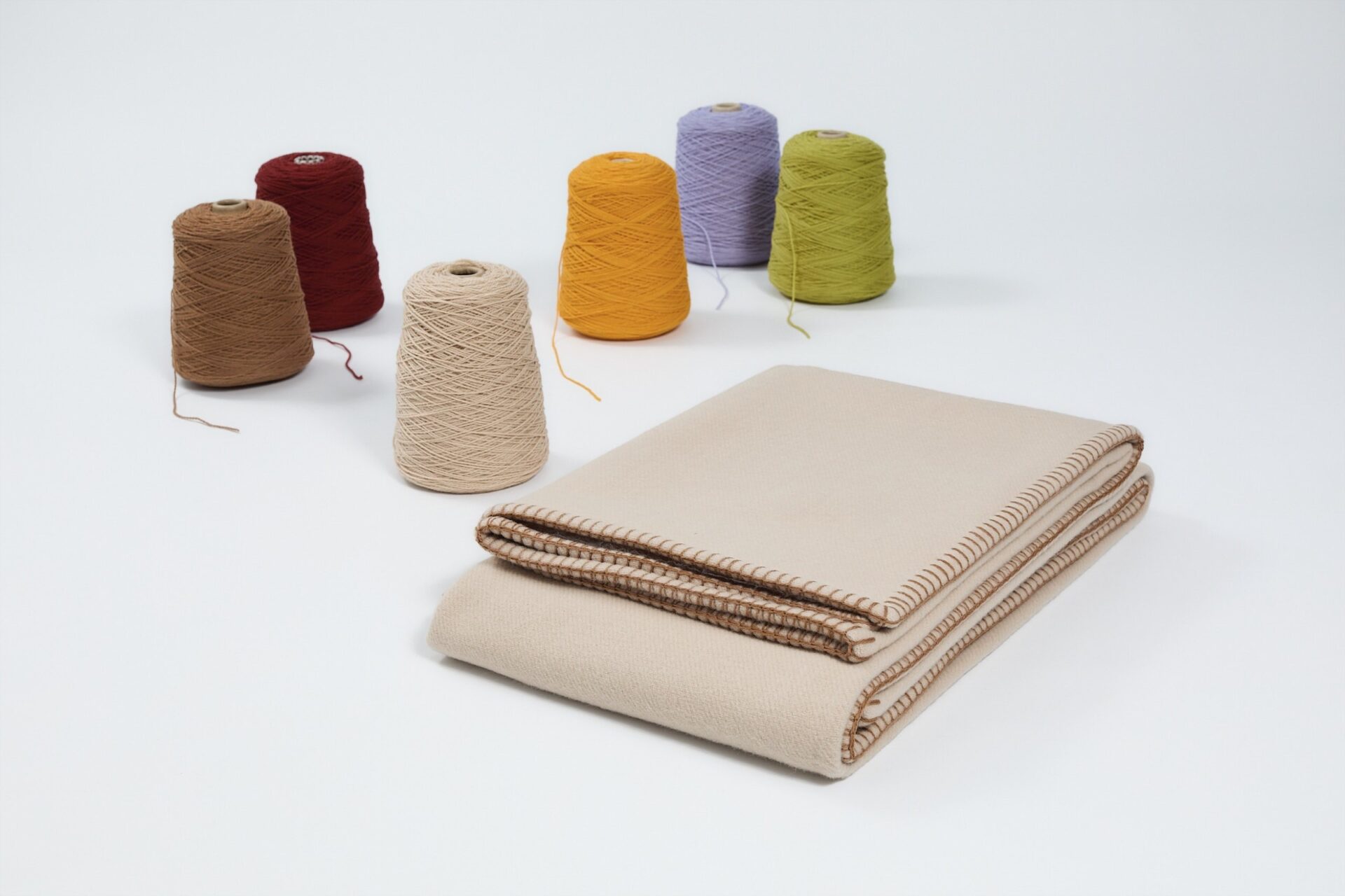 Ref. Greige - Blankets - Australia Cavallo - Mantas Ezcaray